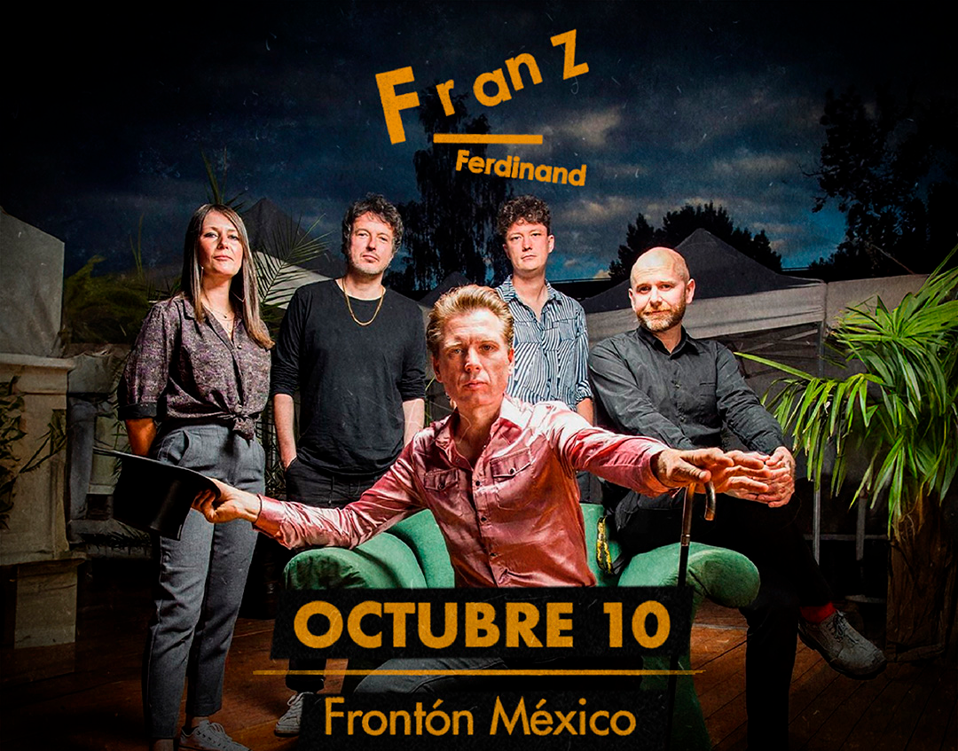 Franz Ferdinand dará un ‘side show’ en México